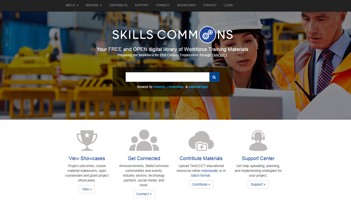 SkillsCommons UI Redesign | LOR CCCS
